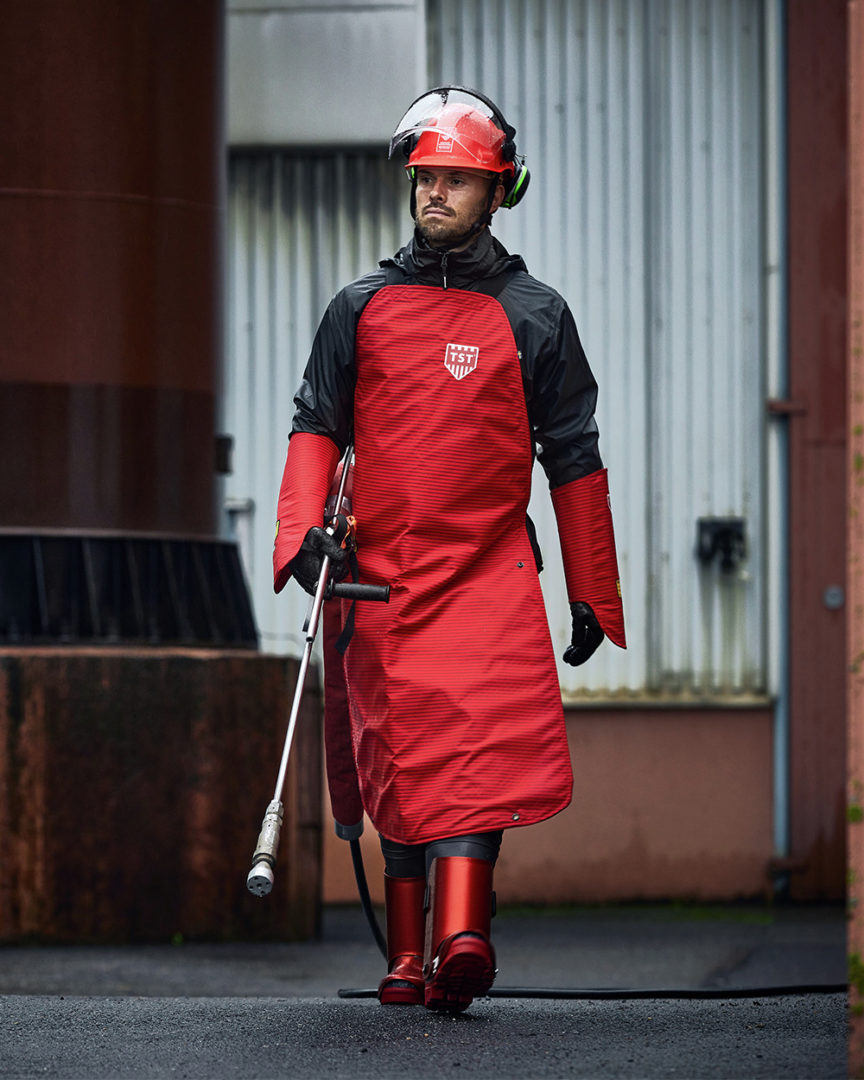 Water jetting Apron