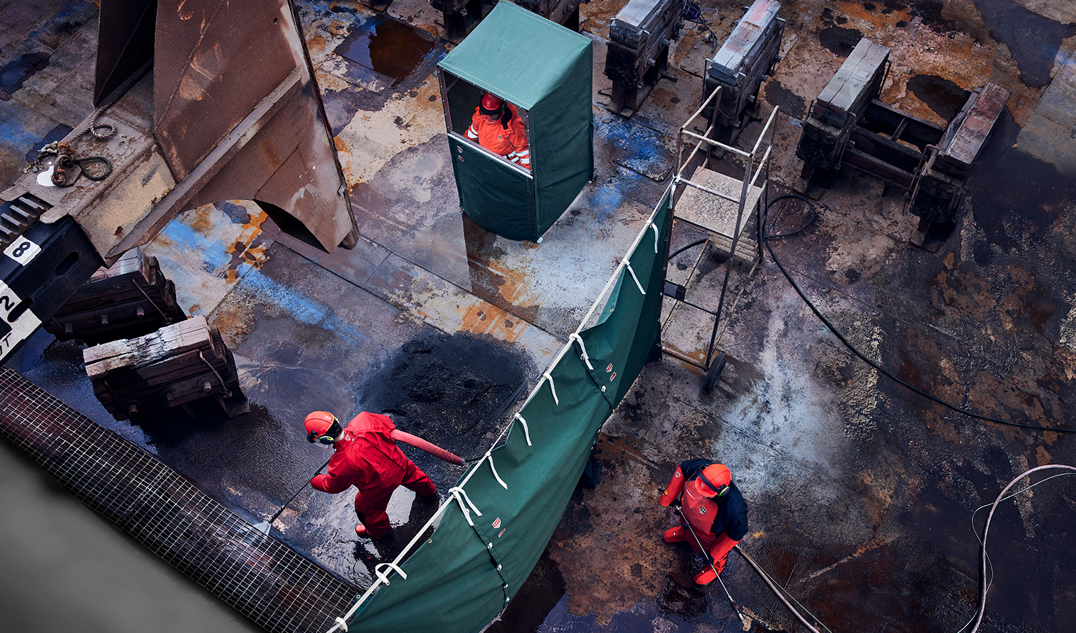 Protective clothing for water jetting | TST Sweden