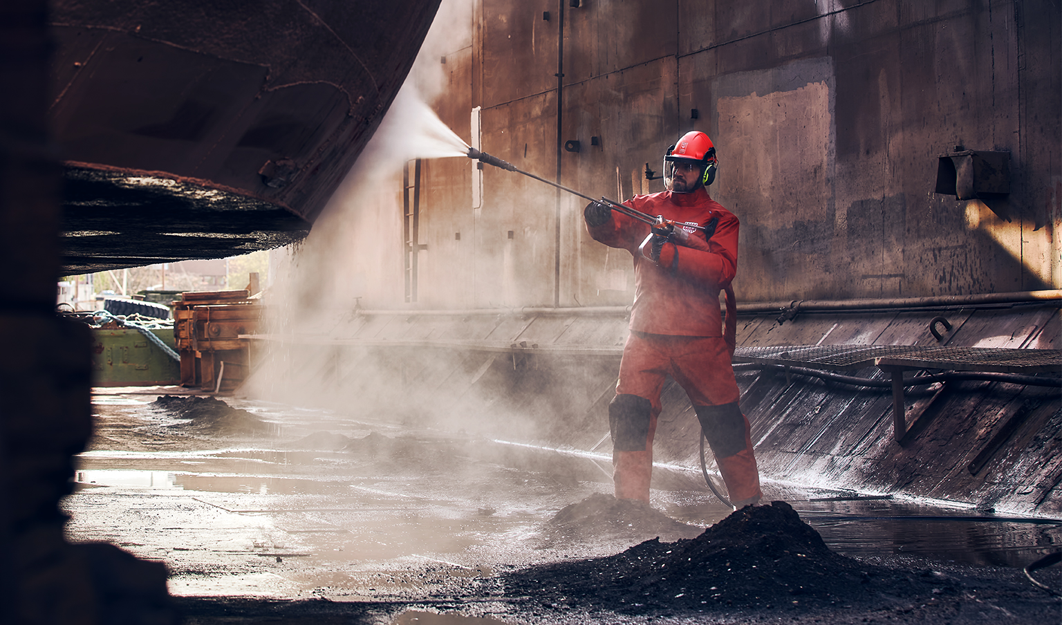 Protective clothing for water jetting | TST Sweden